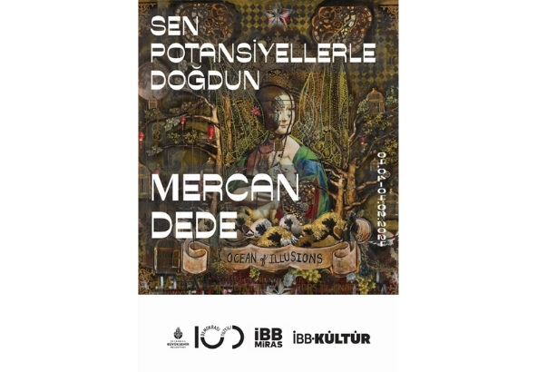 Mercan Dede'nin 30 yıllık görsel sanat çalışmaları, Casa Botter'de!