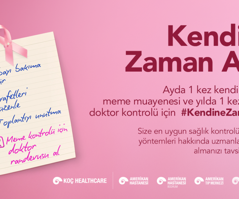 Ekim ayı Meme Kanseri Farkındalık Ayı: #KendineZamanAyır